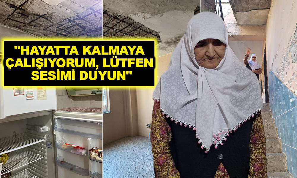 REMZİYE TEYZE PERİŞAN HALDE YARDIM BEKLİYOR